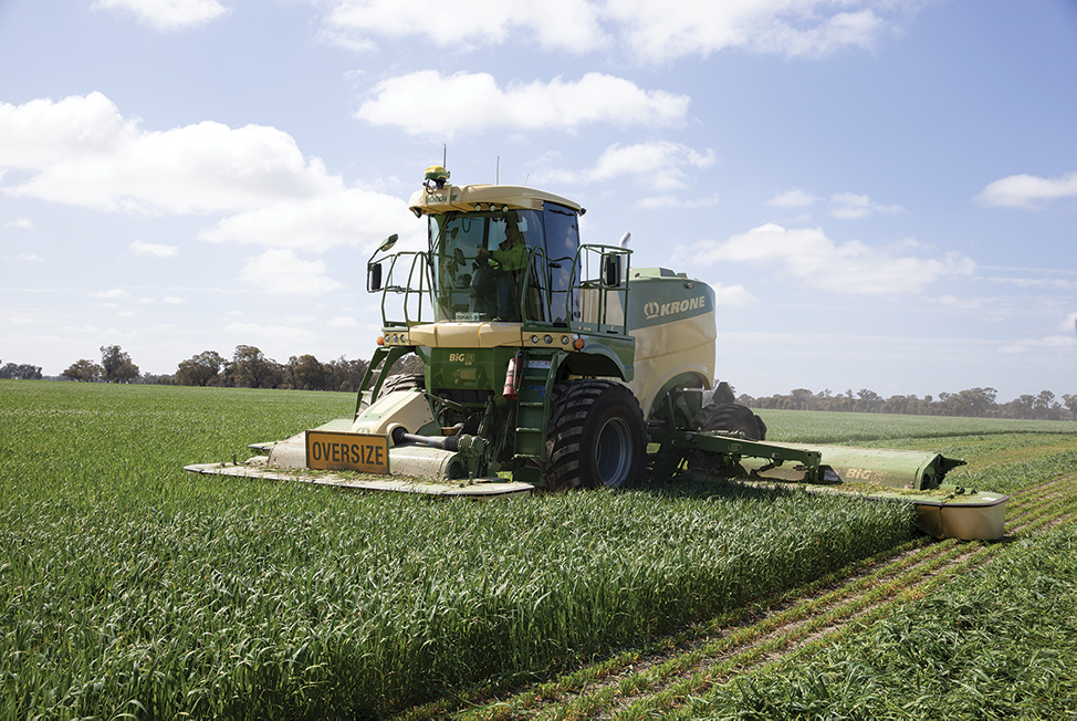 Krone BiG M 450 SP mower debuts in Australia - Australasian Farmers ...