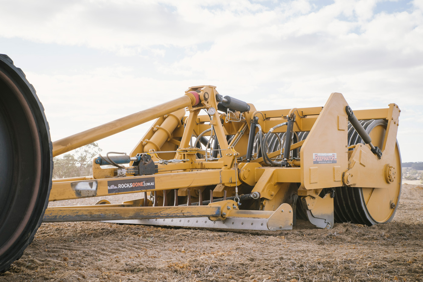 Rocks Gone Reefinator turns unusable rocky land into profitable crops ...
