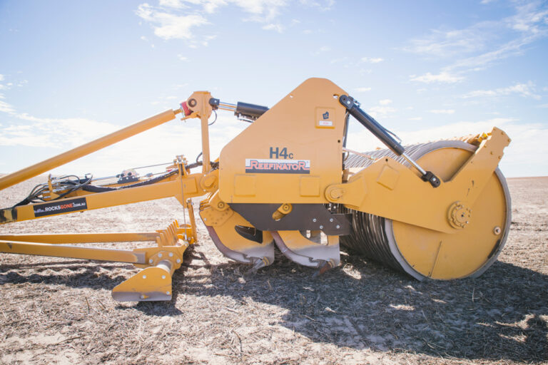 Reefinator from Rocks Gone is adding to land values in several ways ...