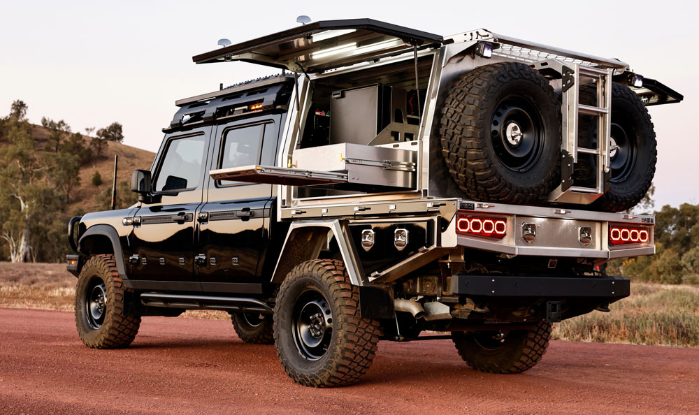 INEOS release one-off special Grenadier Quartermaster Cab Chassis ...